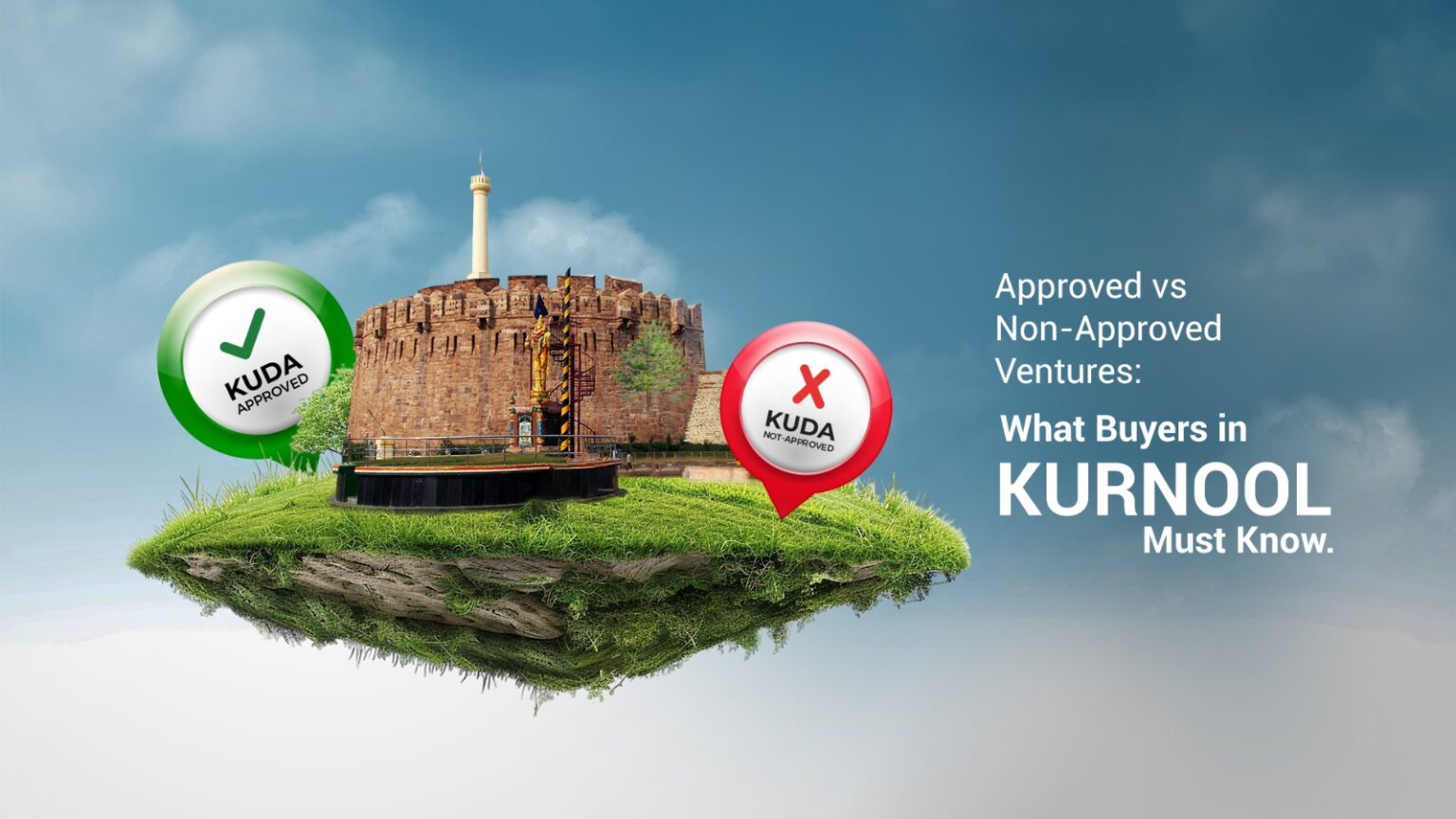 Top Reasons to Invest in KUDA-Approved Plots in Kurnool